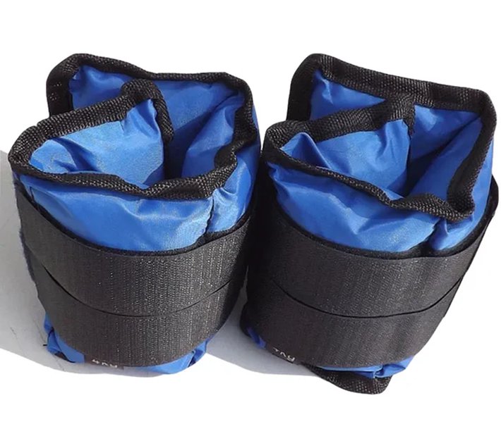 Generic Adjustable Wrist/Ankle Sand Bag Weights blue Bulgarian Bag ...