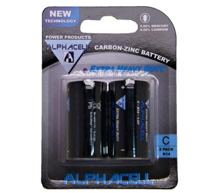 Someone’s in a Makro Alphacell Zinc Carbon Battery - size C 2pc Mood