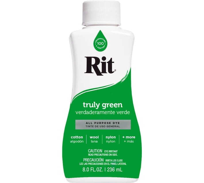 Rit All-Purpose Liquid Dye Truly Green Do-it-yourself Kits Art and ...