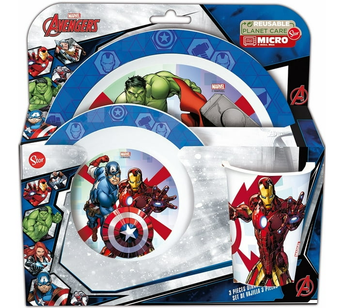 Avengers Plastic STO-82267 Dinner Set () | Makro