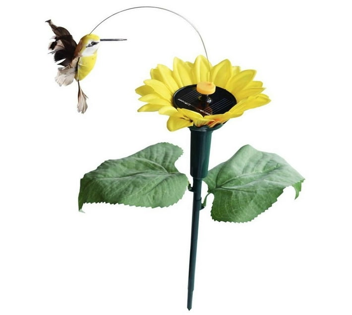 Someone’s in a Makro Garden Decor Solar Automatic Spinning Hummingbird ...