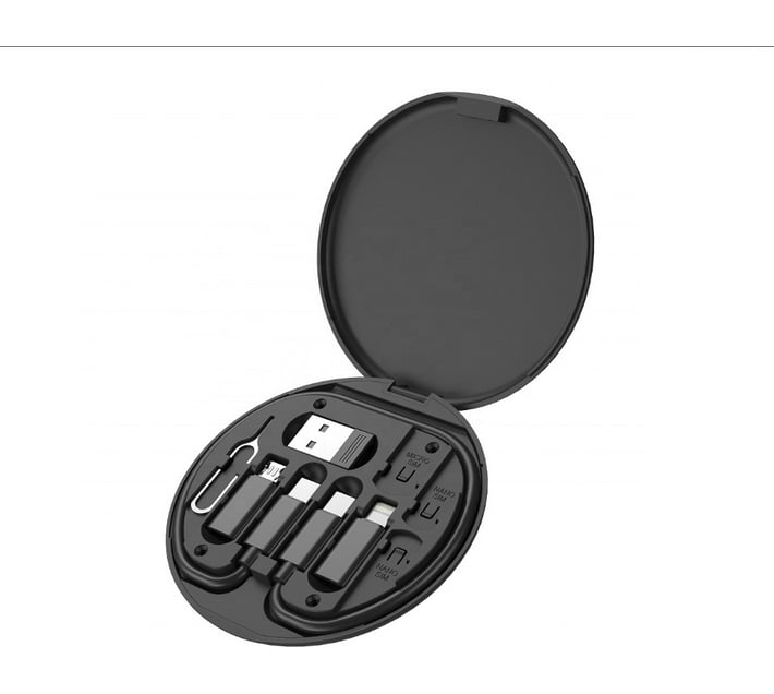 Multifunctional Portable 6 in 1 Fast Charging USB Data Cable Set ...