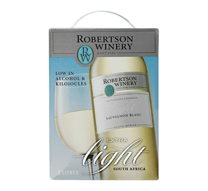 Buy Robertson Winery Extra Light Sauvignon Blanc (4 x 3l) in Bulk ...