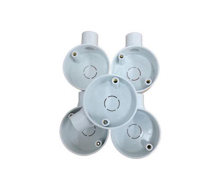 Someone’s in a Makro P.Piper 20mm 1 Way Round Conduit Box - 5 Pack Mood