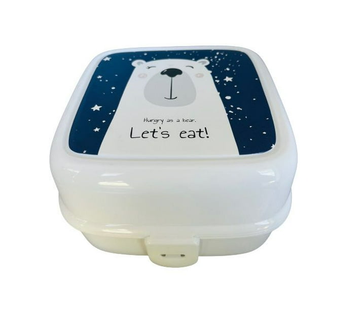 Someone’s in a Makro Double Sided Lunch Box 4 Compartments with Spoon ...