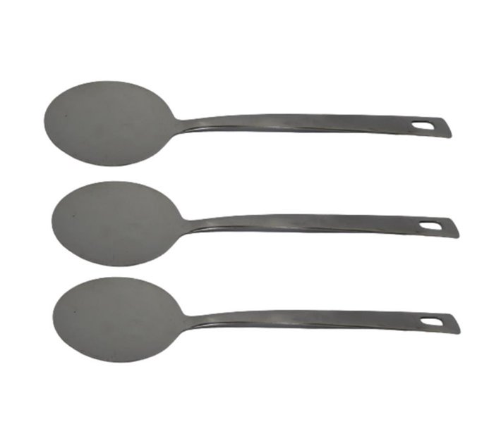 Someone’s in a Makro Serving Spoon 26.5cm 3pc Round Stainless Steel ...