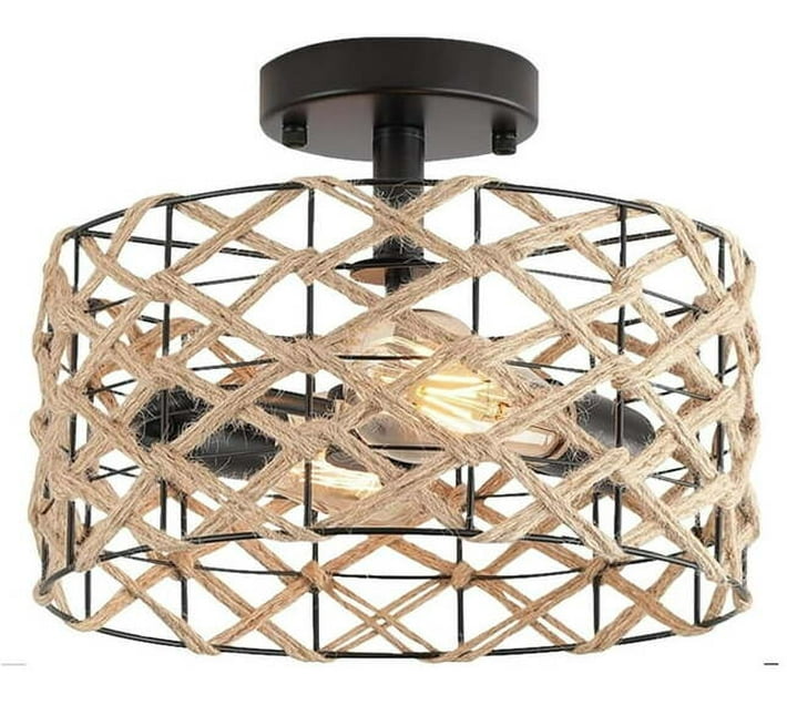 hello today 5035 Aluminium Ceiling Light LED Ceiling Lamp (Black) | Makro