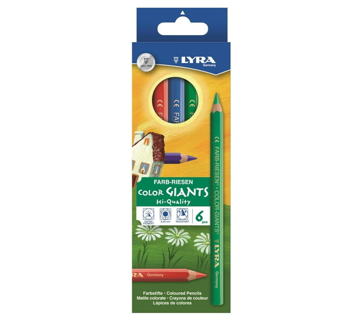 Someone’s in a Makro Color Giants Colouring Pencils Lacquered 6pc Mood