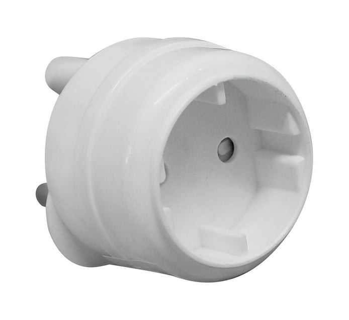 Selectrix 6Amp Round Adaptor Schuko | Makro