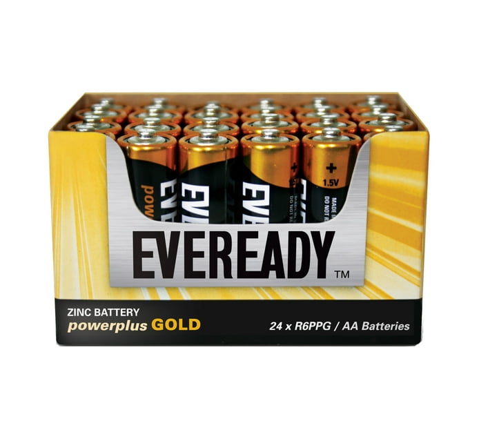 Buy Eveready Power Plus Gold Aa Batteries 24-pack in Bulk | Makro Business