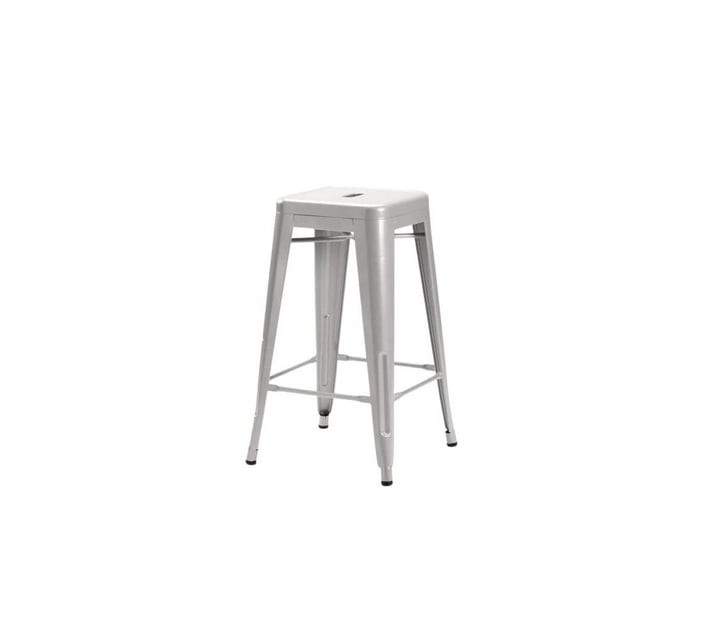 Someone’s in a Makro Bronx Kitchen Stool - Silver Mood