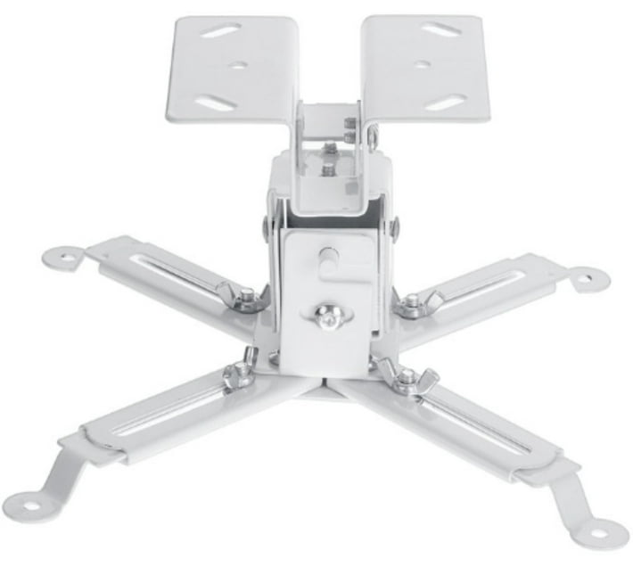 generic JG20375153 Ceiling Projector Mount- White Wall Mount Monitor ...