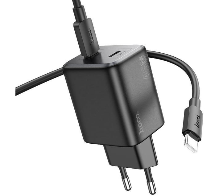 Hoco. Fast USB-C Charger 45Watt Dual USB-C Ports With C to C 1 M Cable ...