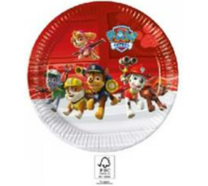 Someone’s in a Makro Paw Patrol Action Plates Paper 23Cm 8`S Mood