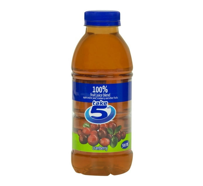 Someone’s in a Makro Take 5 100% Fruit Juice Cranberry Cherry (1 x ...