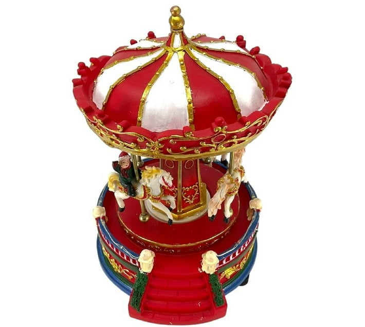 Ashcomonline LED Carousel with Music Decorative Showpiece - 54 inch ...