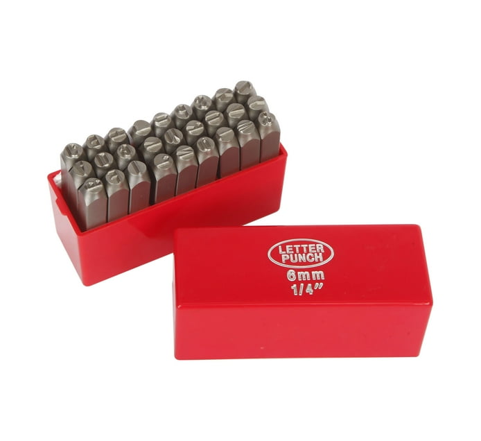 Someone’s in a Makro Mastercraft 26 piece Alphabet Punch Set Mood