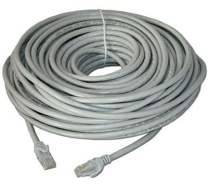 Vtel 10 m CAT 6E Lan Cable Generic 10m (Compatible with Computer, White ...