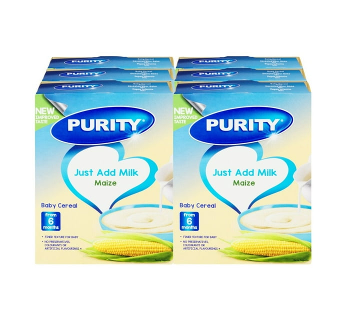 Buy Purity Cereal 1st Foods Maize Gluten Free (6 x 200g) in Bulk ...