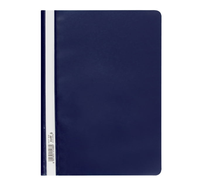 Someone’s in a Makro Bantex A4 PP Quotation Folders 10-Pack Blue Mood