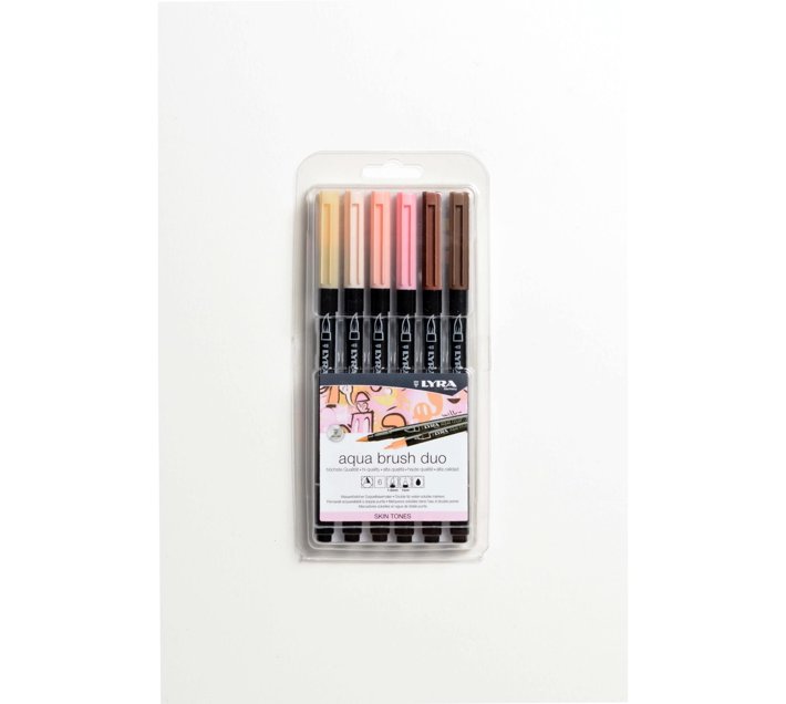 Someone’s in a Makro Aqua Brush Duo Skin Tones 6pc Mood
