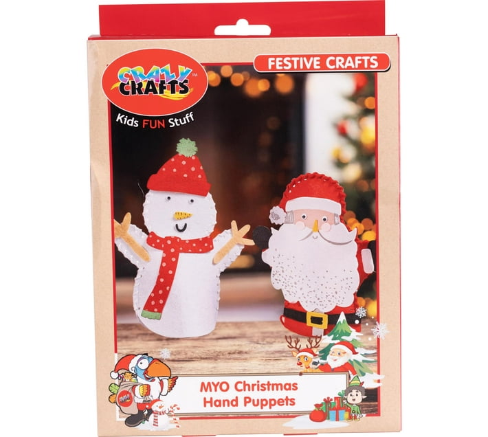 Someone’s in a Makro Christmas Crafts - Hand Puppet Mood