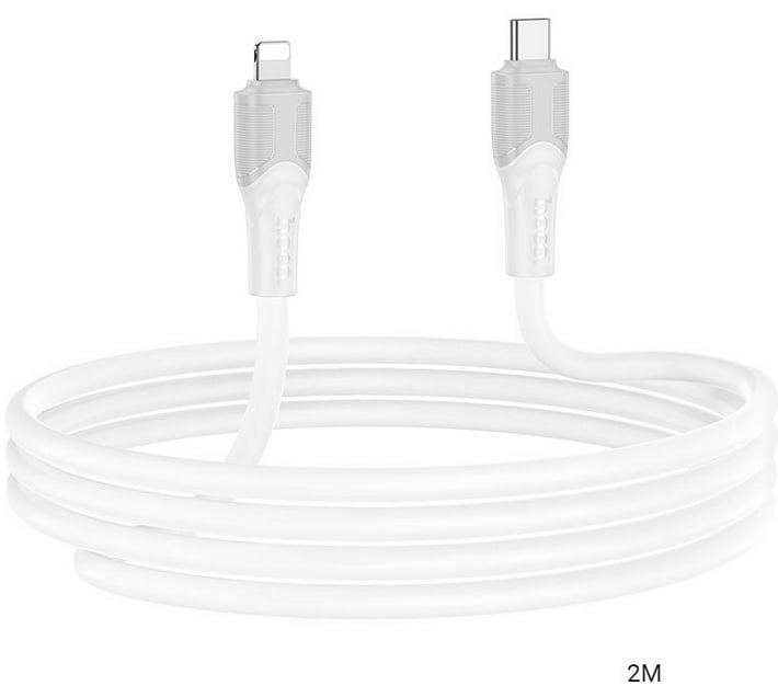 Hoco. USB Type C To Lightning 3 m Fast Lightning Charging Cable 27W USB ...