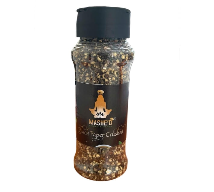 Mash Ltd Black Pepper Crushed 200g (1 x 200 g) | Makro