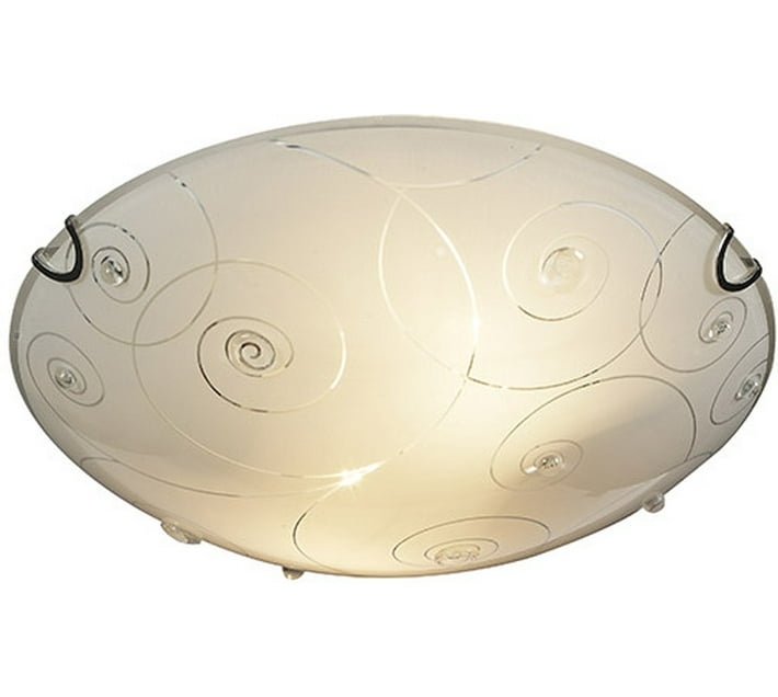 ASA Fasteners 9555/S Glass Ceiling Light LED, Incandescent Ceiling Lamp ...