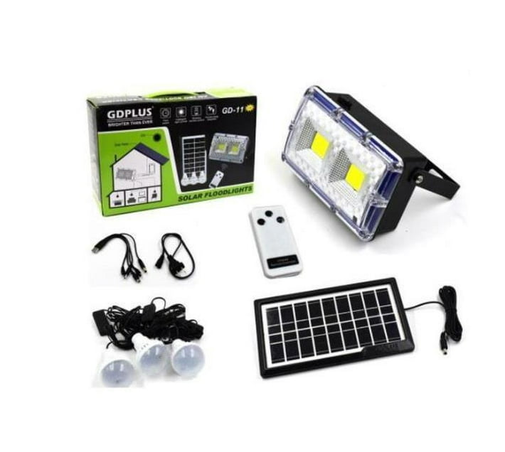 Someone’s in a Makro GD-11 Plus Solar Lighting System Kit Mood