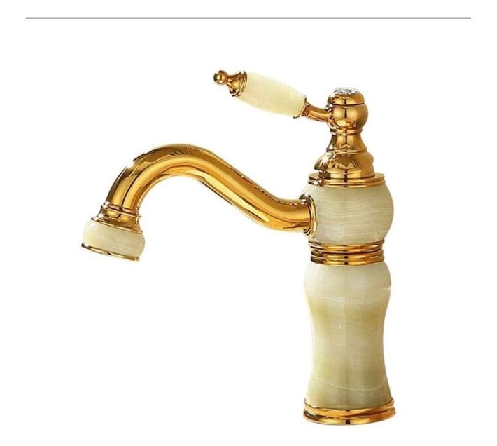 Someone’s in a Makro Vintage Marble Green/Gold Basin Pillar Mix E14 Mood