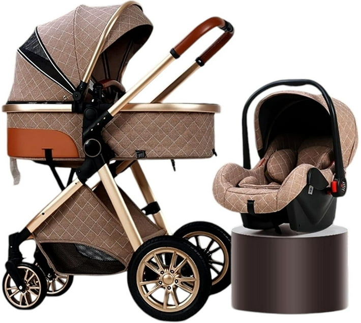 Generic NA Stroller Pram (Multi, Brown) | Makro