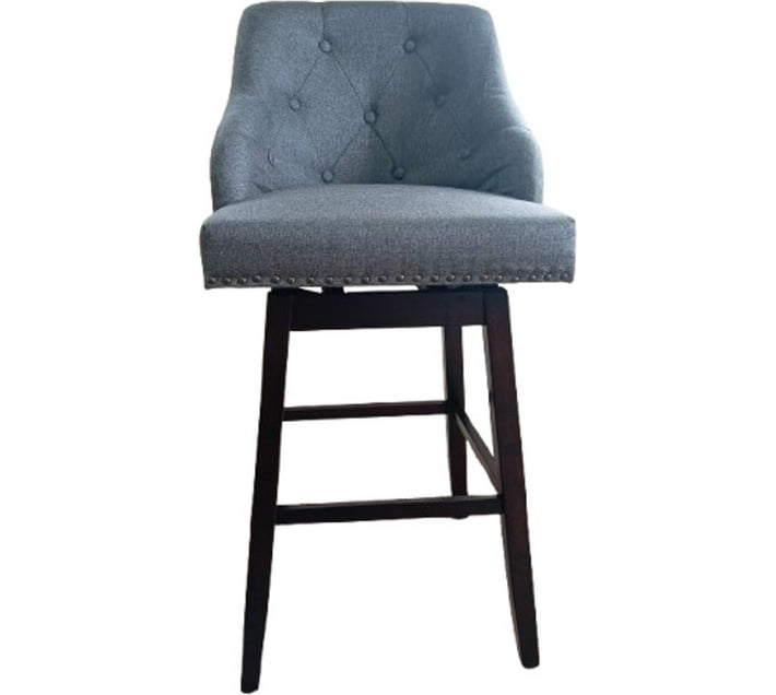 Jost Foam Bar Stool (Finish Colour - Grey, DIY(Do-It-Yourself)) | Makro
