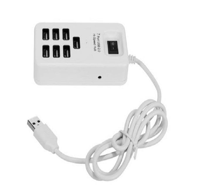 Someone’s in a Makro ZATECH Mini 7-Port USB 2.0 Hub with 1m Cable and ...