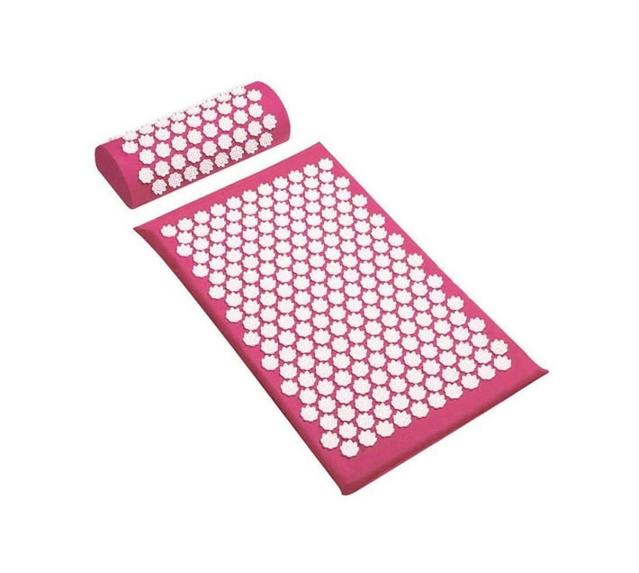 Someone’s in a Makro Acupressure Cushion Massage Yoga Mat and Pillow ...