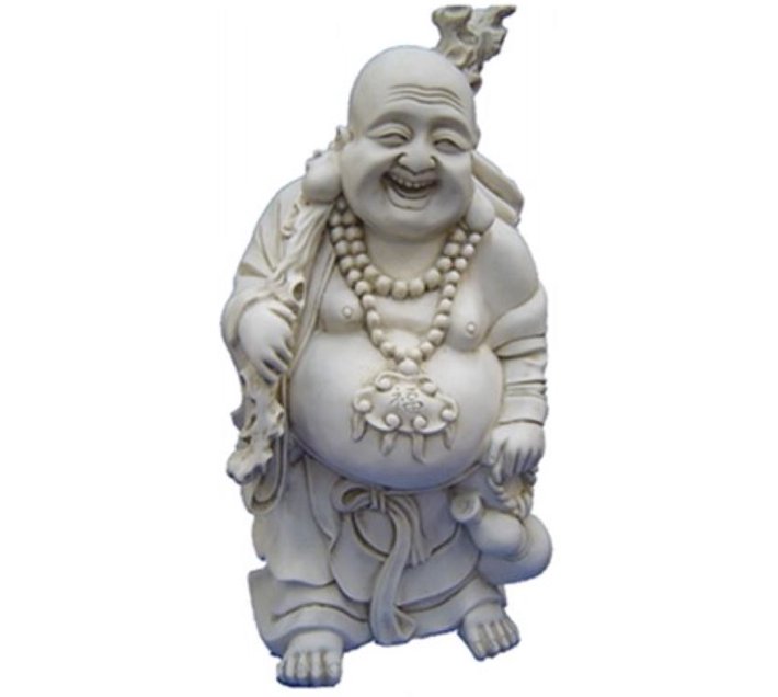 ML Extra Large Laughing Buddha Decorative Showpiece - 57 cm (Resin ...
