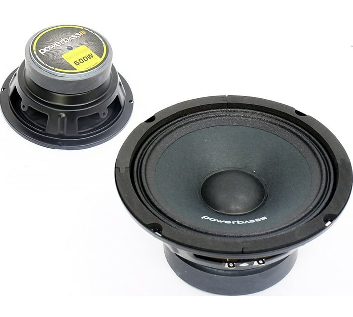 Powerbass PMB-6500PRO Coaxial Door Mounted Round Car Speaker (600 W ...
