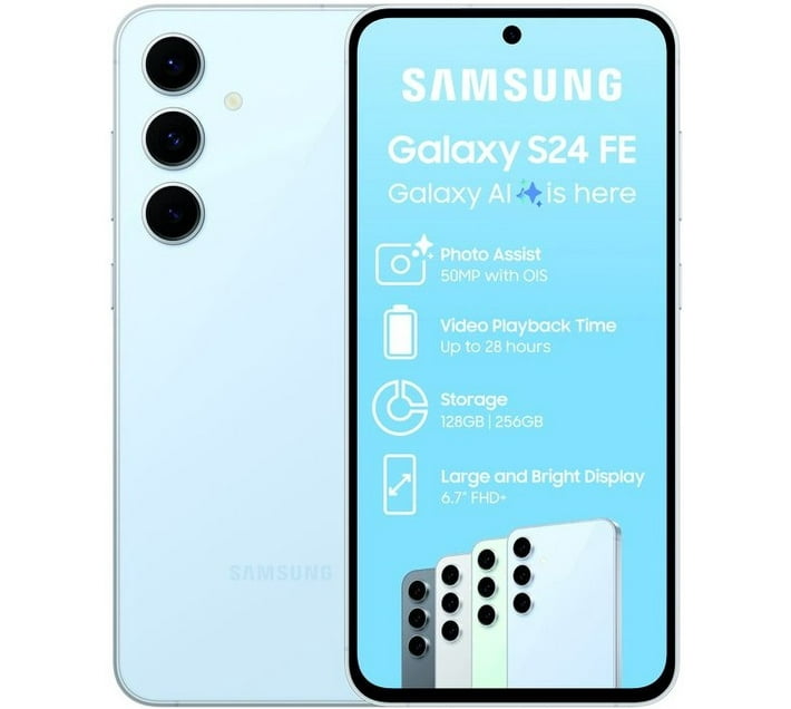 SAMSUNG Galaxy S24 FE (Blue) | Makro