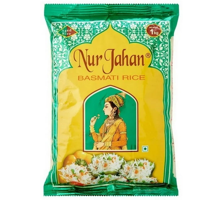 Nur Jahan Basmati Long Grain Rice (Long Grain, Raw) (1 kg) | Makro