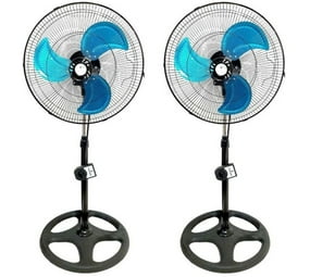Condere Z19 Standing Fan A 400 mm 3 Blade Floor Fan (Blue,Black, Pack ...