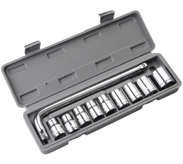 Ashcomonline Wrench Combination Hand Tool Socket Set 10Pcs Socket Set ...