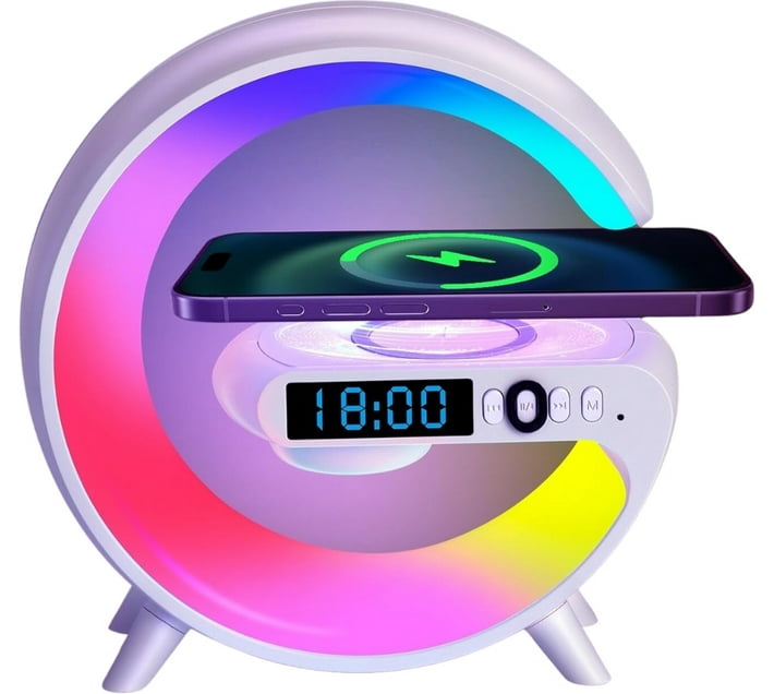 generic Metal Digital Table Clock (Multicolour) | Makro