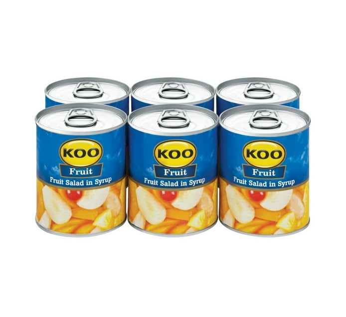 Koo Fruit Salad 6 X 825g Makro