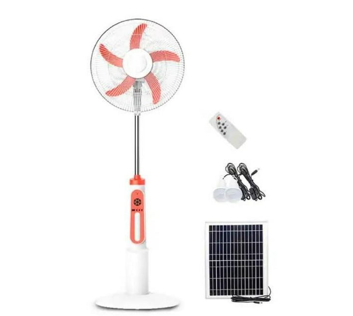 Someone’s in a Makro 50 Hours 16 Inch Solar Fan System with 20W Solar ...
