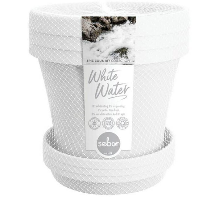 Sebor Pot Outdoor Plant Container Set (Pack of 4, Plastic) | Makro