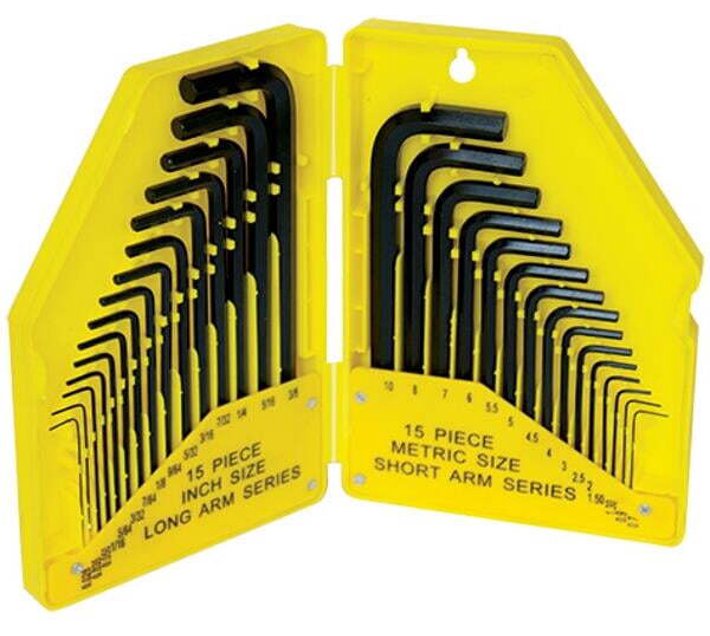 Tork Craft VMT-NT2507-TAIL Allen Key Set (Pack of 1) | Makro