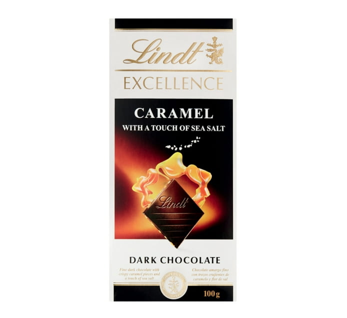 Buy Lindt Excellence Dark Chocolate Caramel With A Touch Of Sea Salt ...