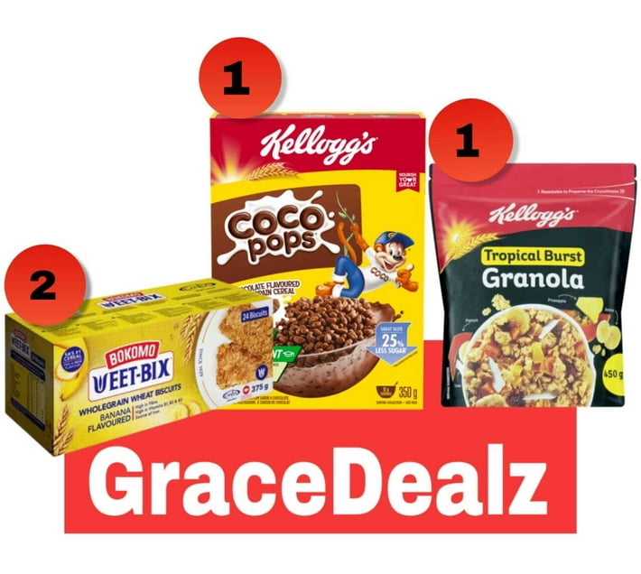 Buy Kellogg's breakfast hamper Edible Combo (375g, 350g, 450g) in Bulk ...