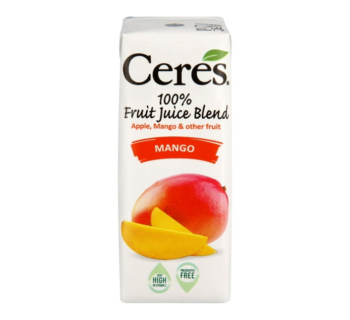 Someone’s in a Makro Ceres 6 X 200ml fruit Juice Mood