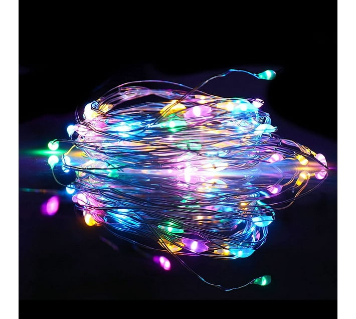 Generic 120 LEDs 15 m Multicolour Colour Changing, Flickering Disco ...